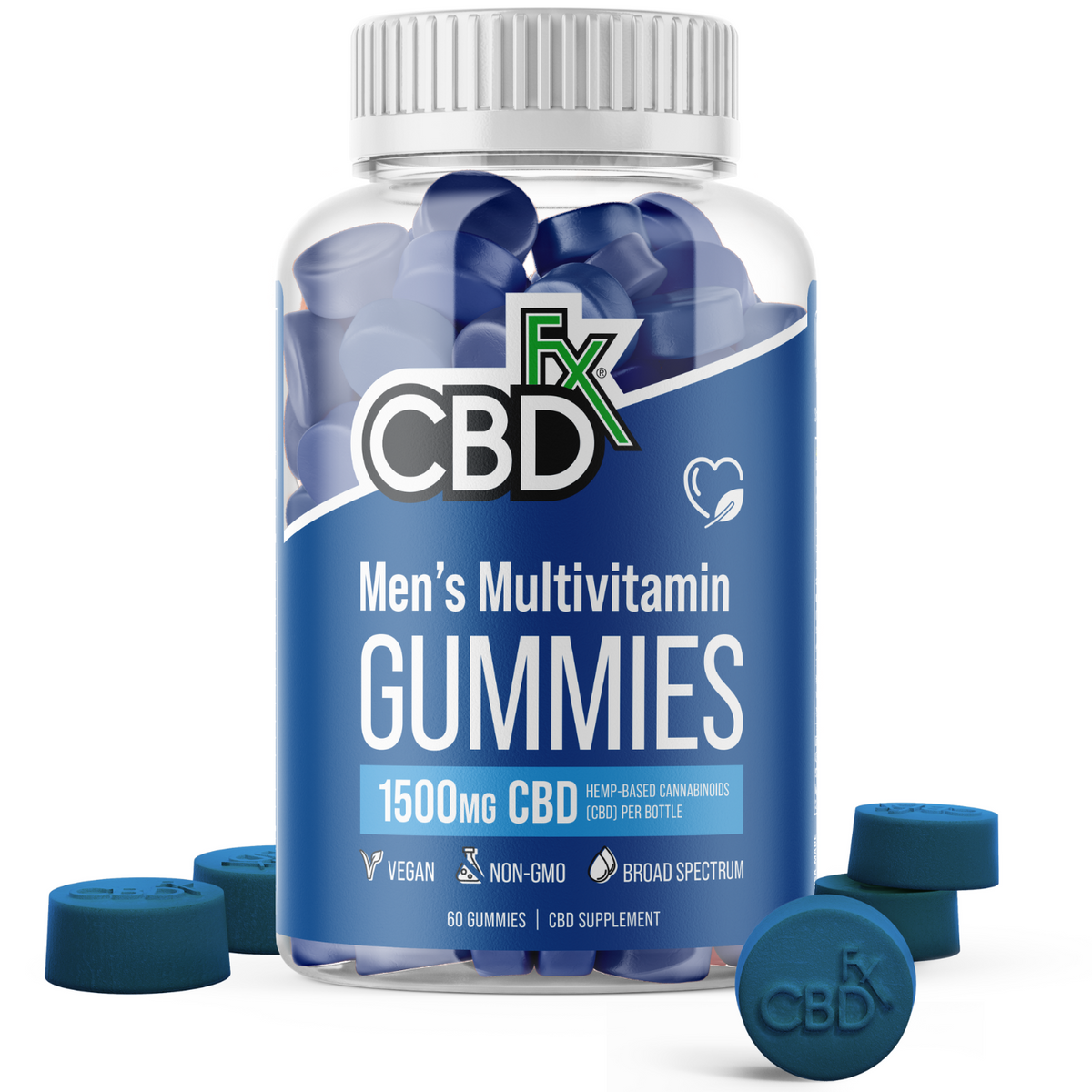 Multivitamin CBD Gummies For Men - 1500 MG PLUS – Heights Apothecary ...