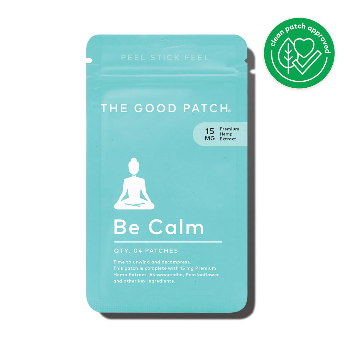 Be Calm Patch - 60 MG, 15 mg per patch – Heights Apothecary & Hemp Co.