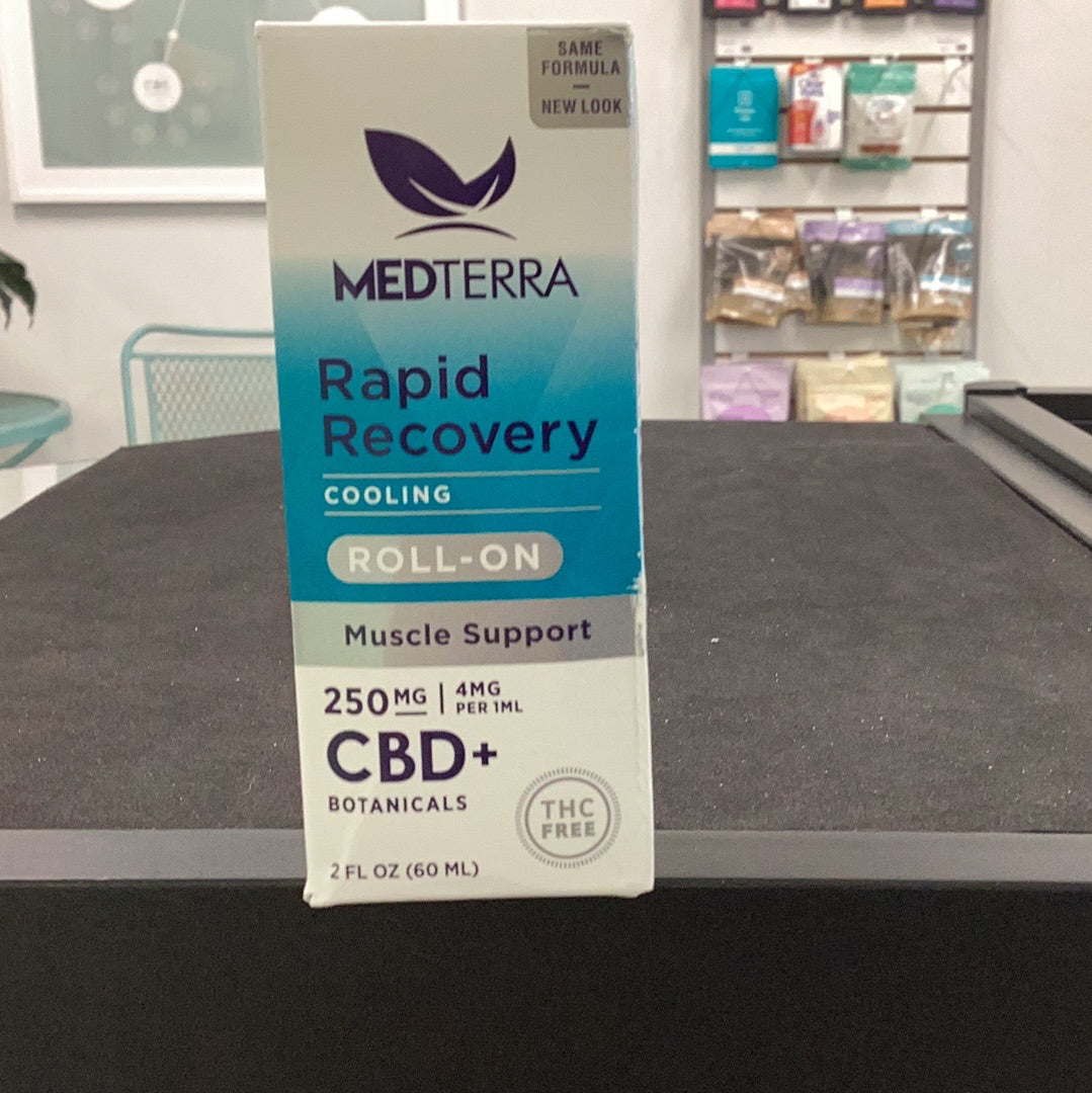 RAPID RECOVERY ROLL-ON - 250 MG – Heights Apothecary & Hemp Co.
